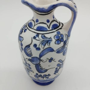 Vintage, Berardos, Hand Painted, Pottery, Portugal, in 17 Century Style ...