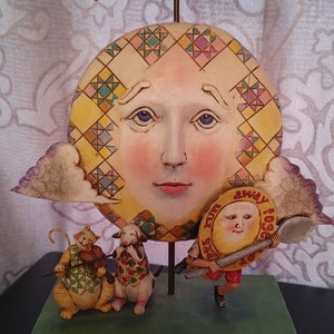 Jim Shore the Cow Jumped Over the Moon and the Rest is History Retired ...