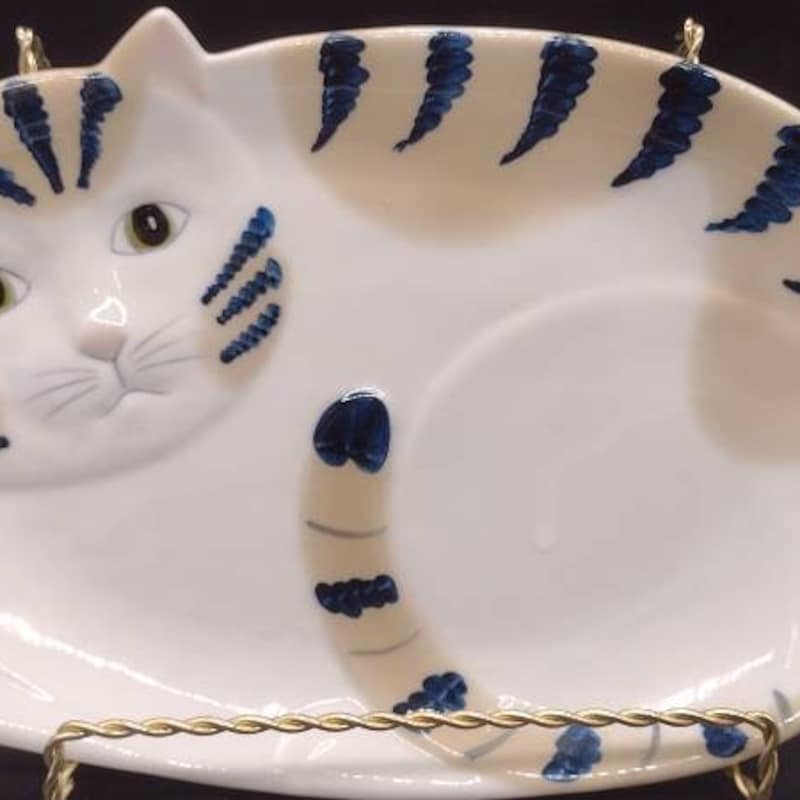 Cat Shaped Plates - Etsy