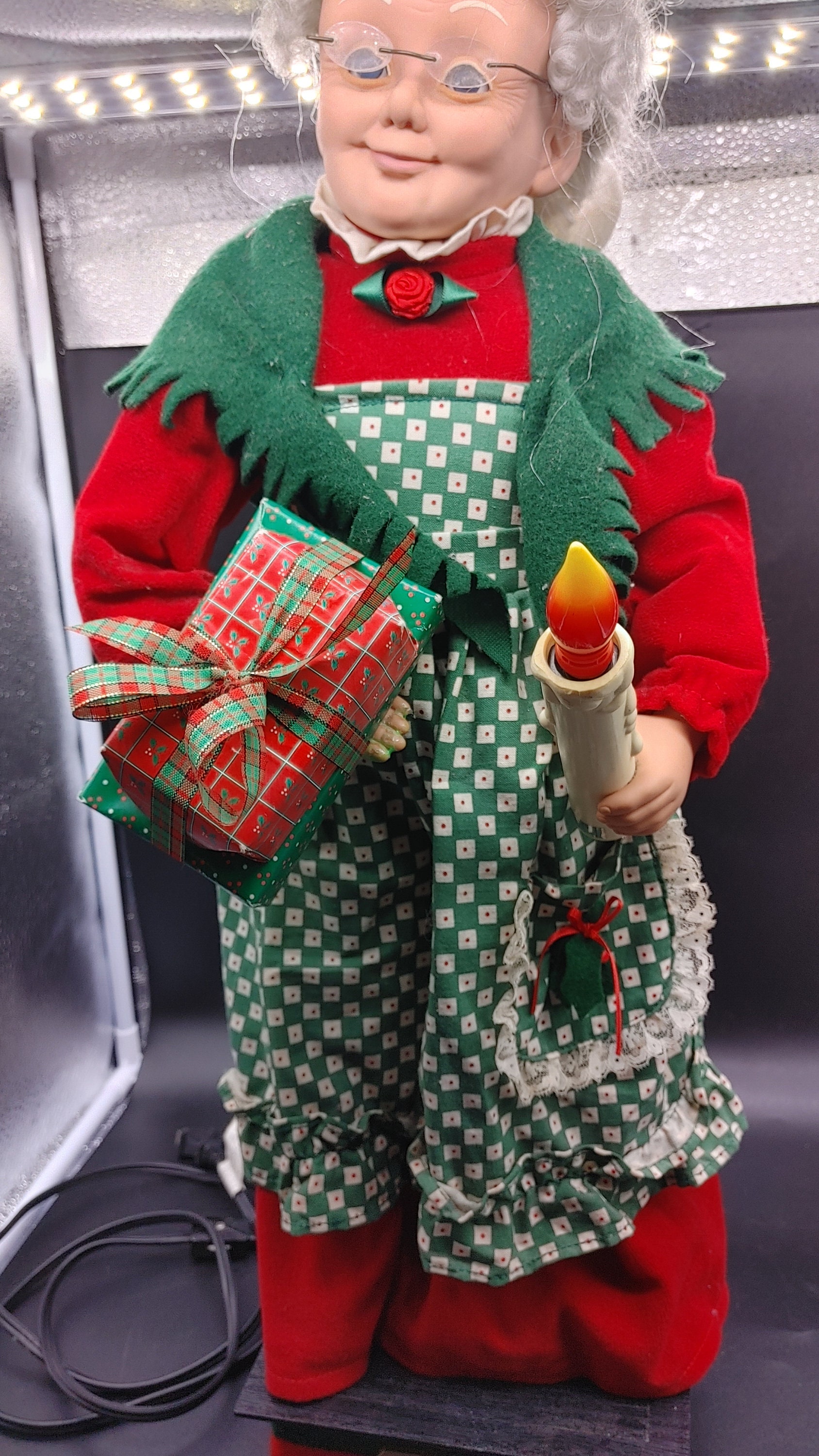 Vintage, Motionette, Holiday Creations Large, Mrs. Claus, Animated ...