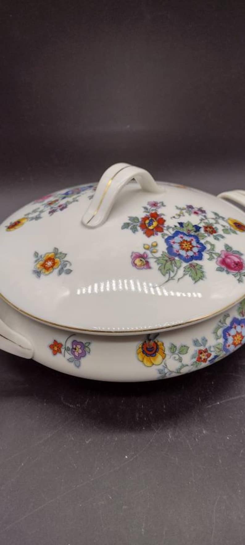 Antique, Union T, Czechoslovakia, Porcelain, China, Covered Tureen, And ...