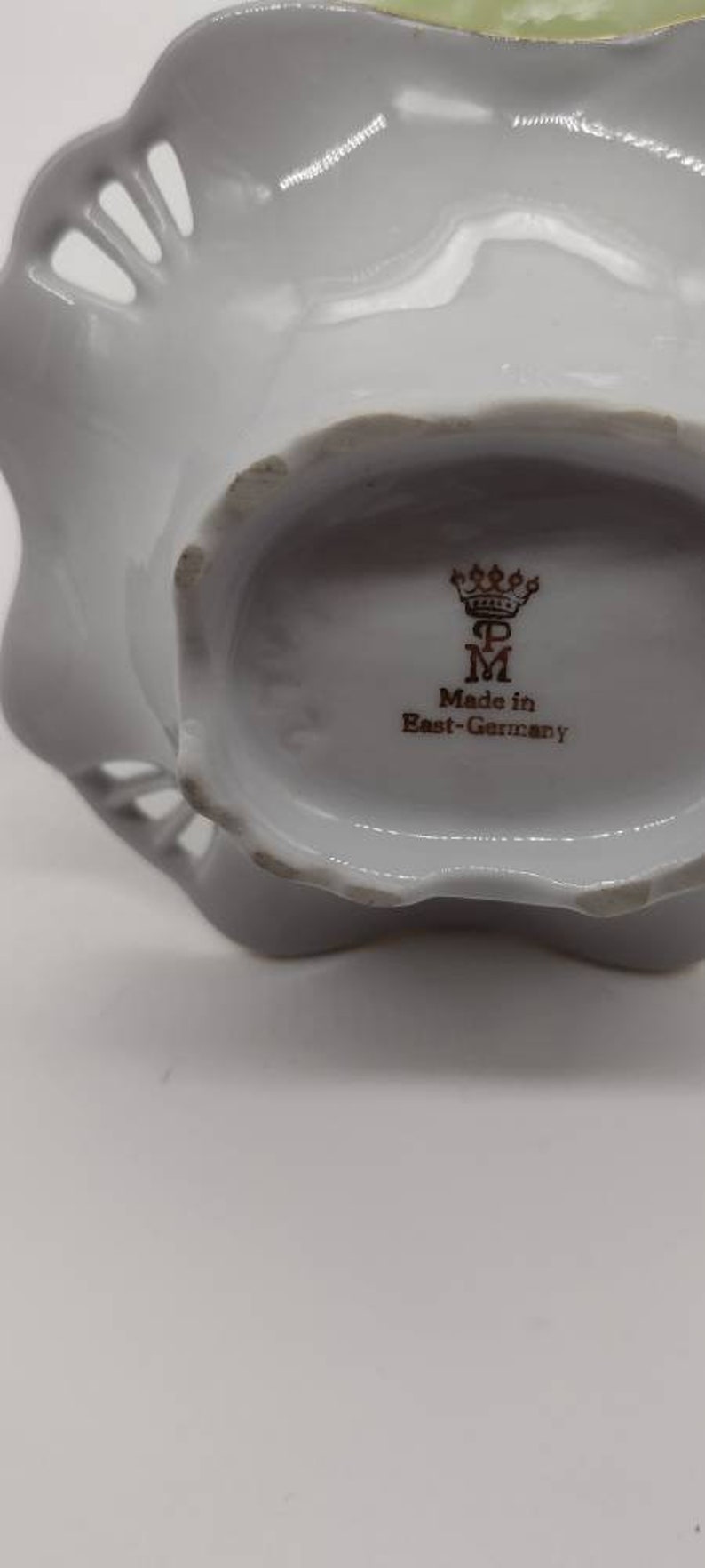Martinroda, Vintage, East German, Porcelain, Floral, Crown PM Markings ...