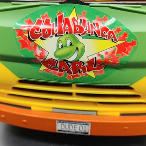 TMNT, Cowabunga, Carl, Pizza Party, Van, Playmates, Teenage Mutant ...