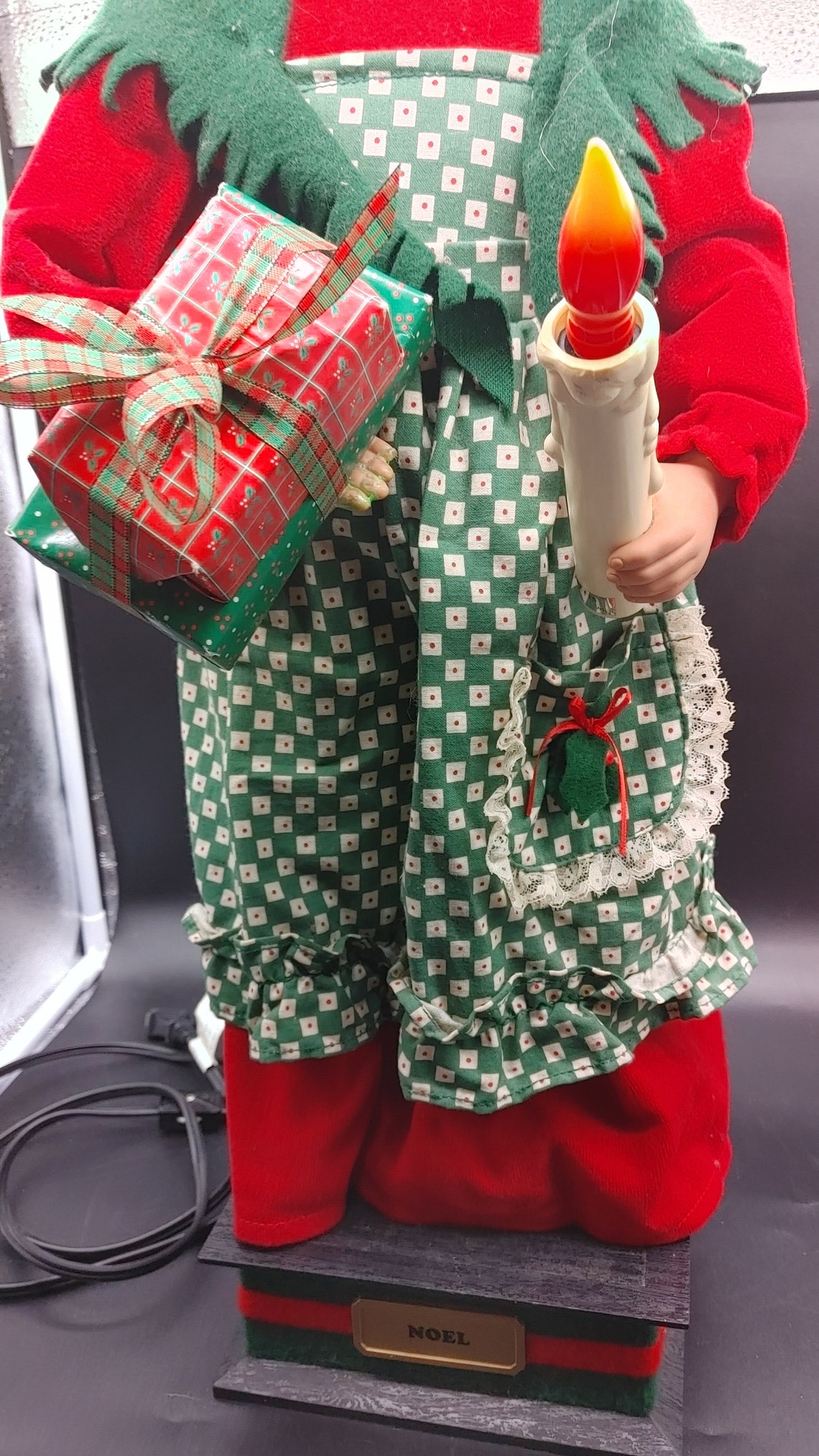 Vintage, Motionette, Holiday Creations Large, Mrs. Claus, Animated ...