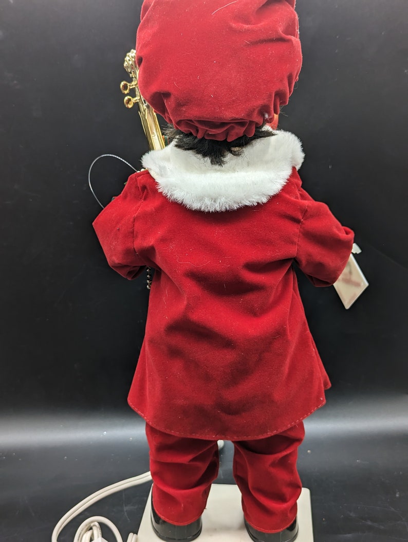 Vintage, Telco, Motionette, Animated, Doll, With, Violin, Candle, WORKS ...