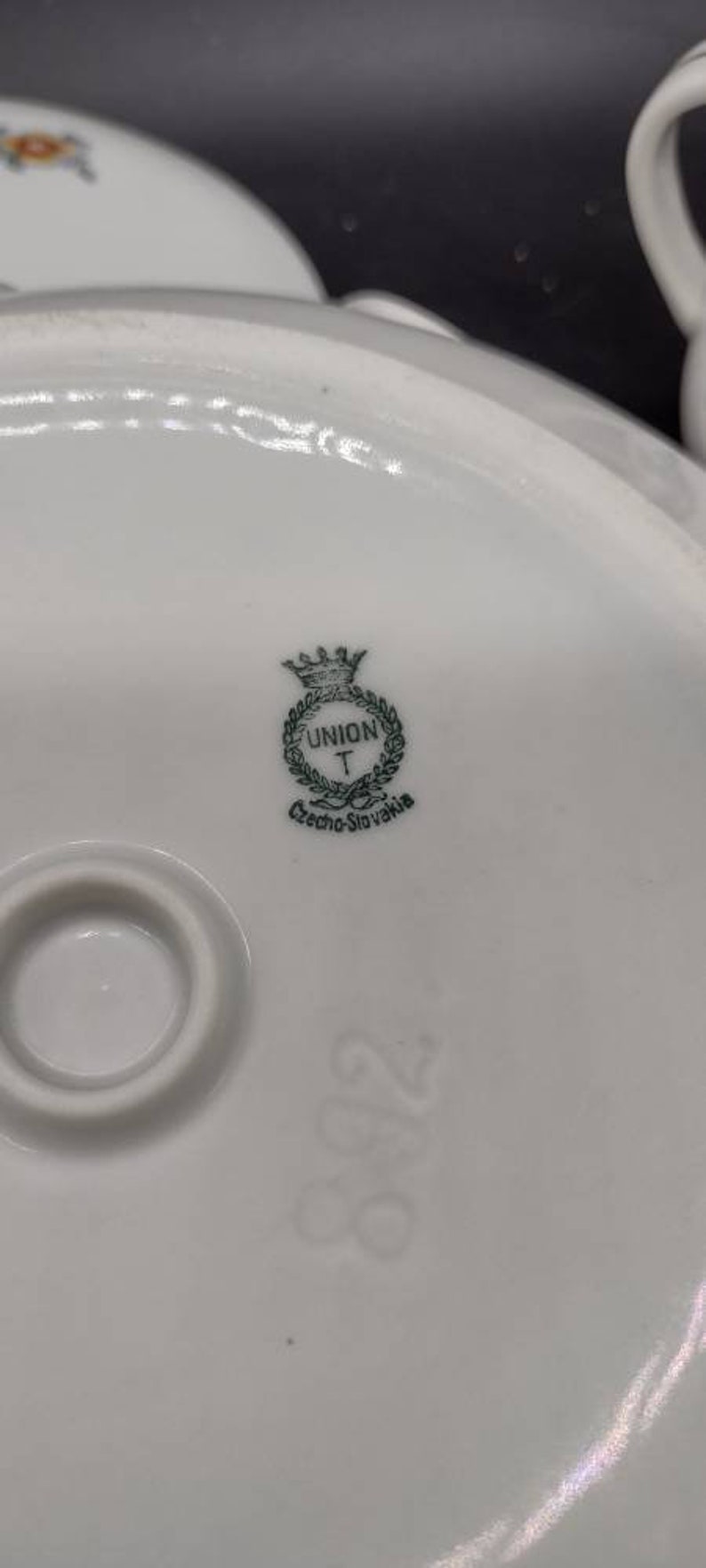 Antique, Union T, Czechoslovakia, Porcelain, China, Covered Tureen, And ...