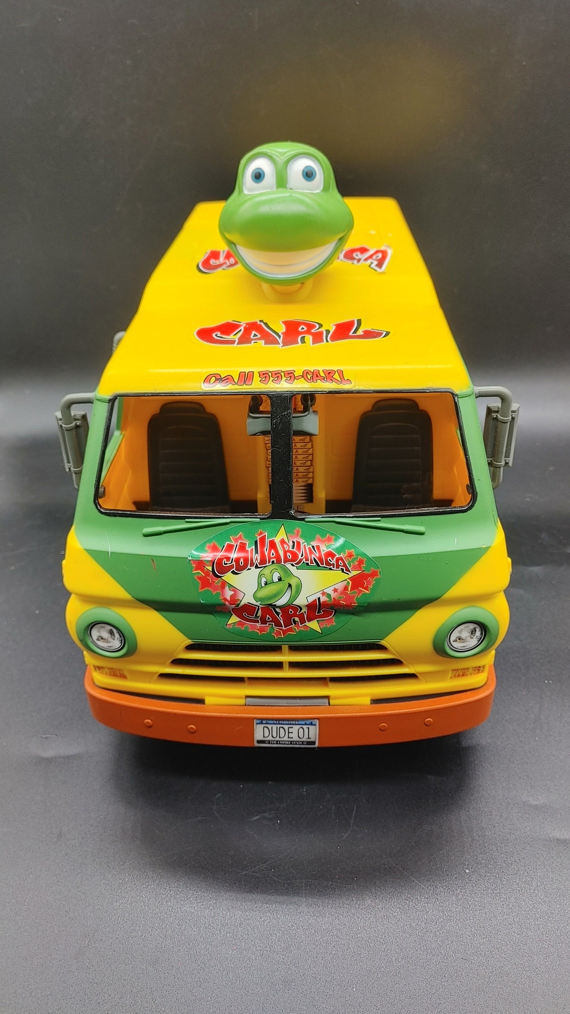 TMNT, Cowabunga, Carl, Pizza Party, Van, Playmates, Teenage Mutant ...