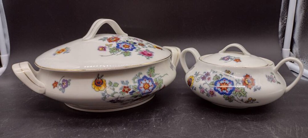 Antique, Union T, Czechoslovakia, Porcelain, China, Covered Tureen, And ...