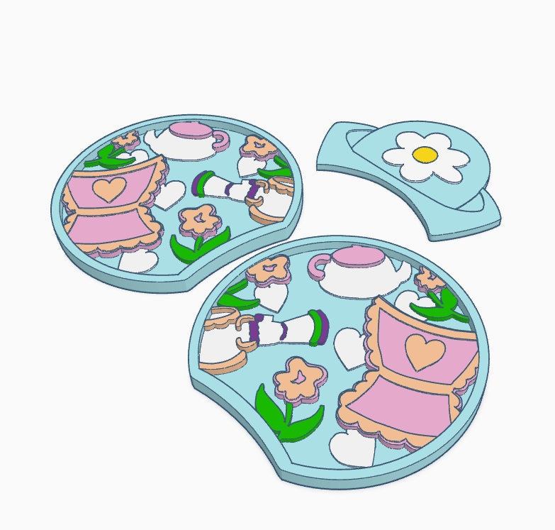 Toy Story Buzz Lightyear Mrs Nesbitt Tea Party Mickey Ears Digital ...