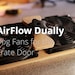 Airflow Dually Dog Crate Fans Compatible With Ruff Land / Ruff Tough ...