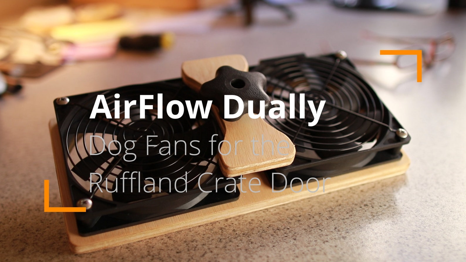 Airflow Dually Dog Crate Fans for Wire Crate Doors - Etsy