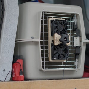 Airflow Mini - Dog Crate Fans - for Small & Toy Size Kennels - Etsy