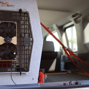 Airflow Dually - Dog Crate Fans - Compatible With Ruff Land / Ruff ...