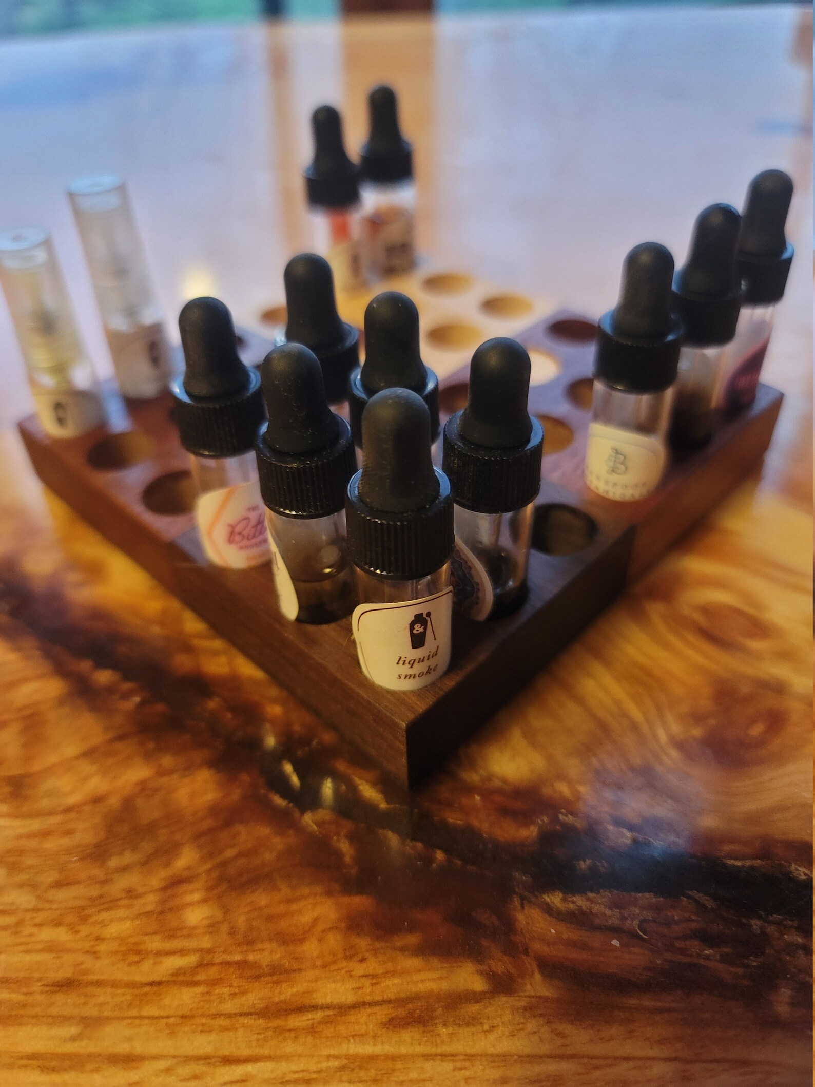 Shaker and Spoon Interlocking Puzzle Vial Holder - Etsy