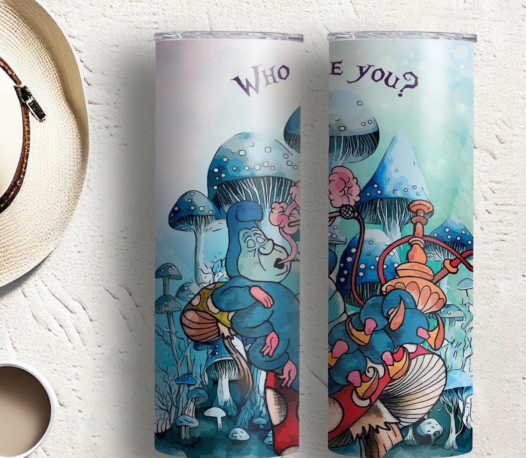 Absolem Alice in Wonderland Png File 20 Oz Tumbler Wrap Sublimation PNG ...