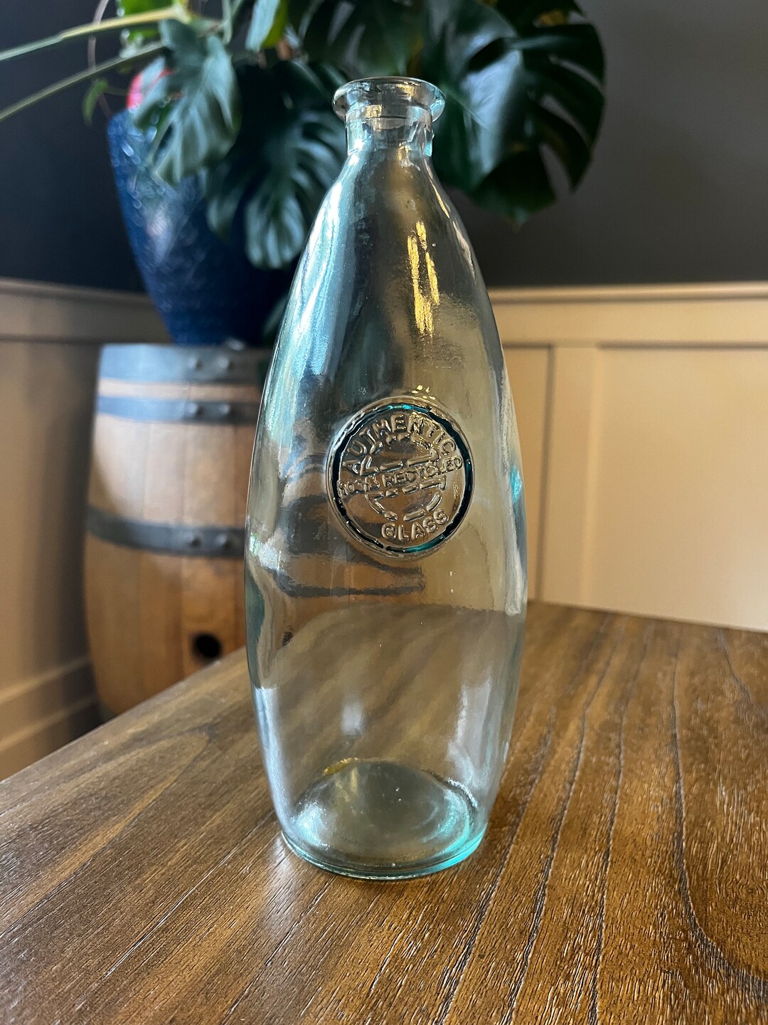 Authentic Recycled Glass Vase - Etsy