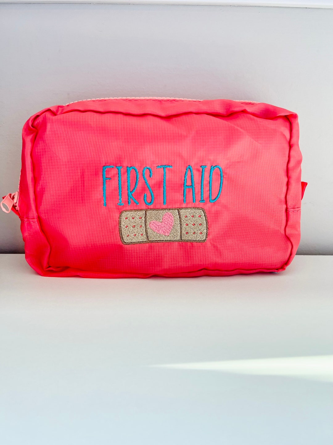 First Aid Pouch - Embroidered Bag - Etsy