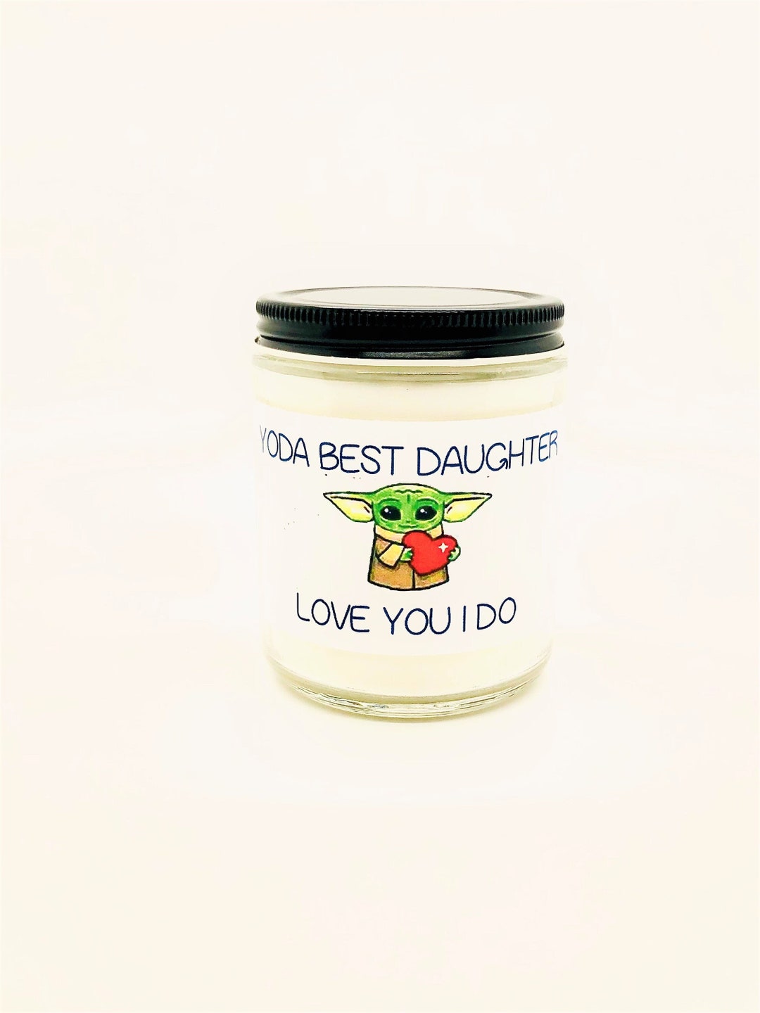 Yoda Best Daughter Funny Candle, Star Wars Candle Gift, Yoda Best ...