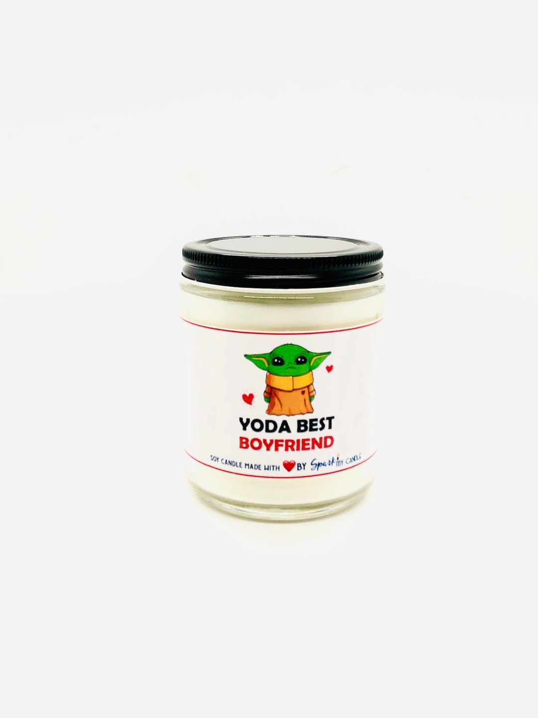 Yoda Best Boyfriend ,funny Candle, Star Wars Candle Gift, Yoda Best ...