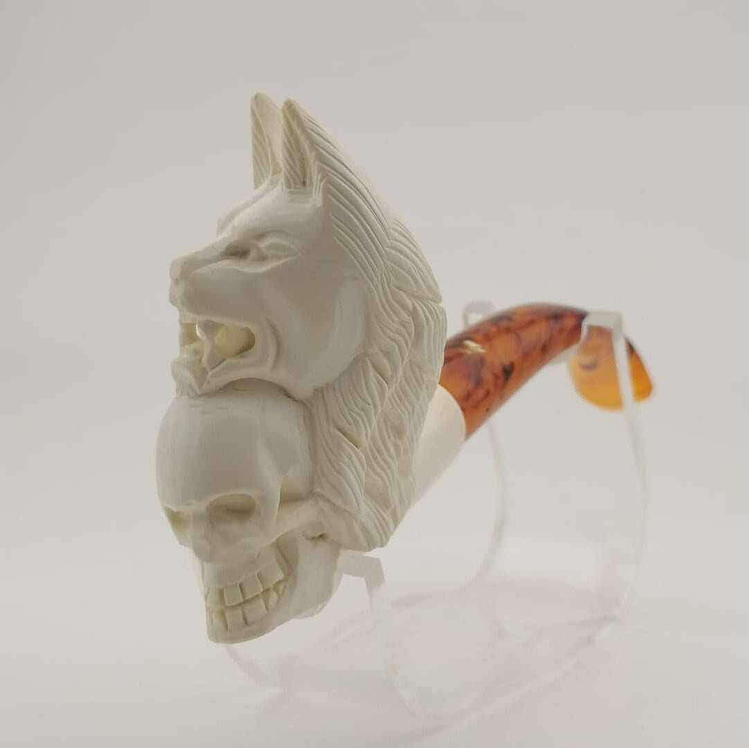 Meerschaum Pipe Wolf