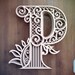 Layered Letter P Laser Cut Letter Wall Art Multilayer - Etsy