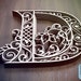 Layered Letter D, Laser Cut Letter, Wall Art Multilayer Letter, Numbers ...