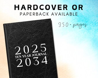 Timeless Reflections: 10-year Journal Planner Mindfulness and Gratitude ...