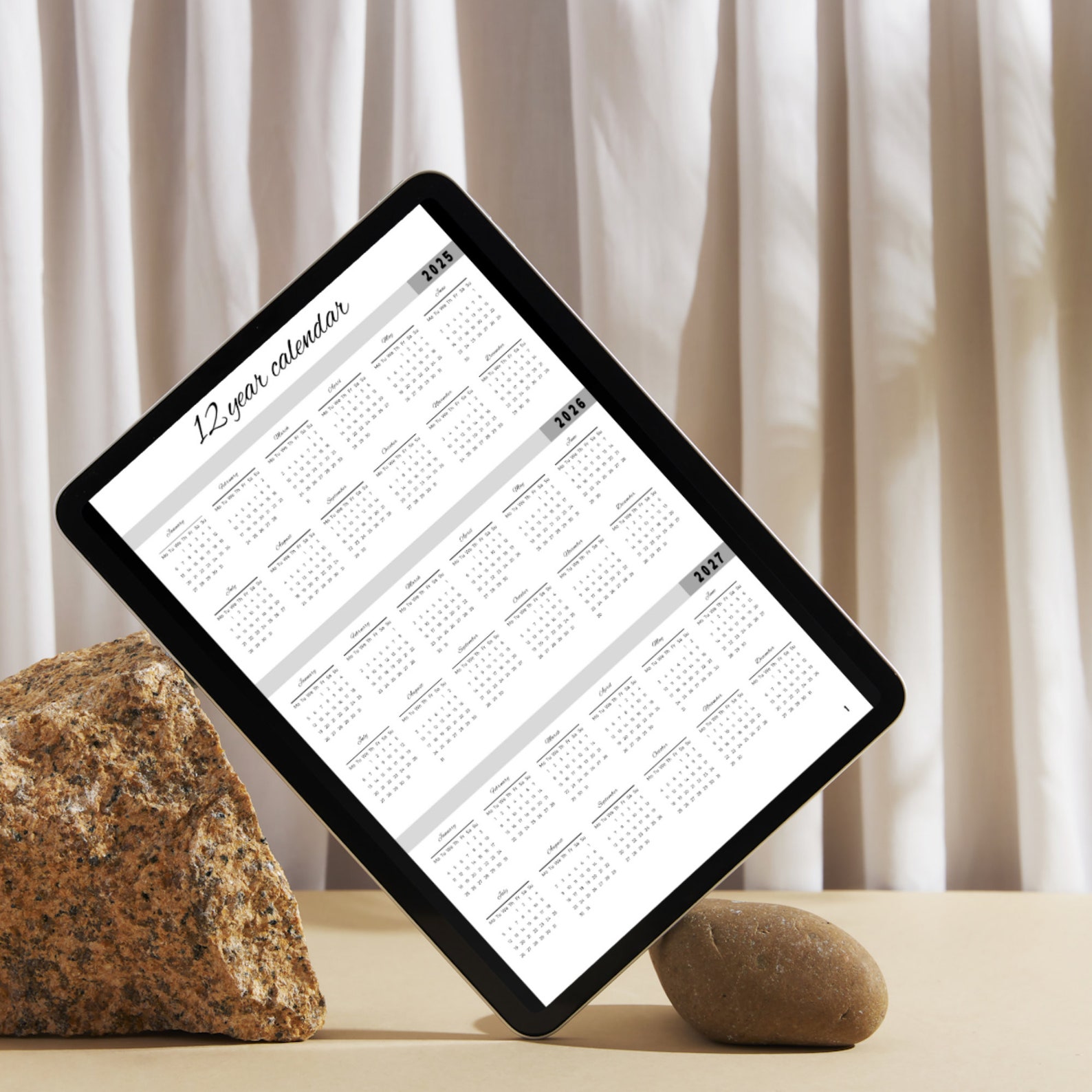 Timeless Reflections: 10-year Journal Planner Mindfulness and Gratitude ...