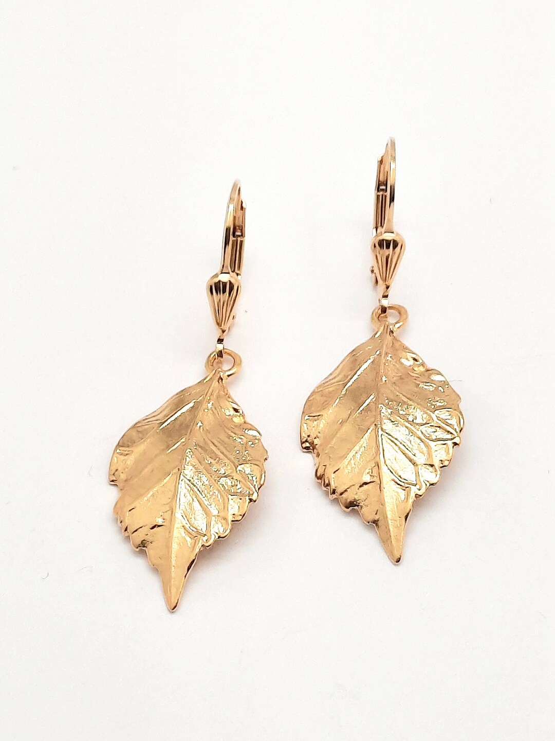 925 Sterling Silver, Vermeil, 18K Gold Plating, Lever Back Earrings ...