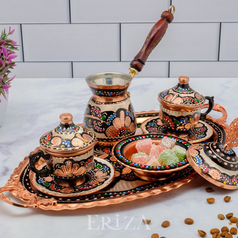 Turkish Coffee Set - Etsy