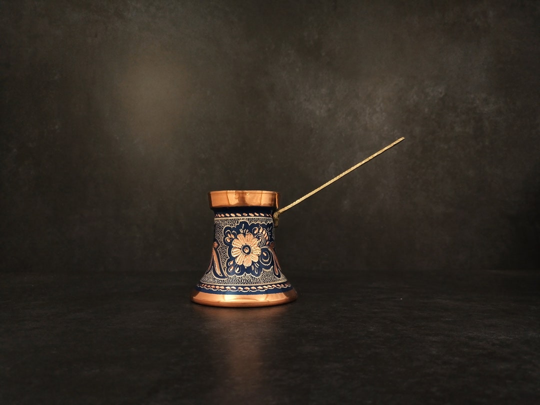 Stovetop Copper Briki Copper Coffee Pot - Etsy