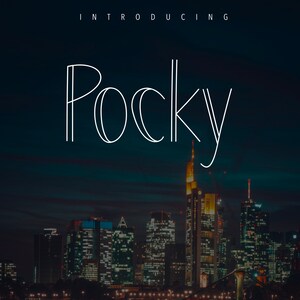 Hand Drawing Font Pocky Font Font for Download Cute Hand - Etsy Ireland