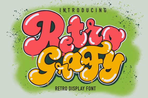 Old School Graffiti Fonts
