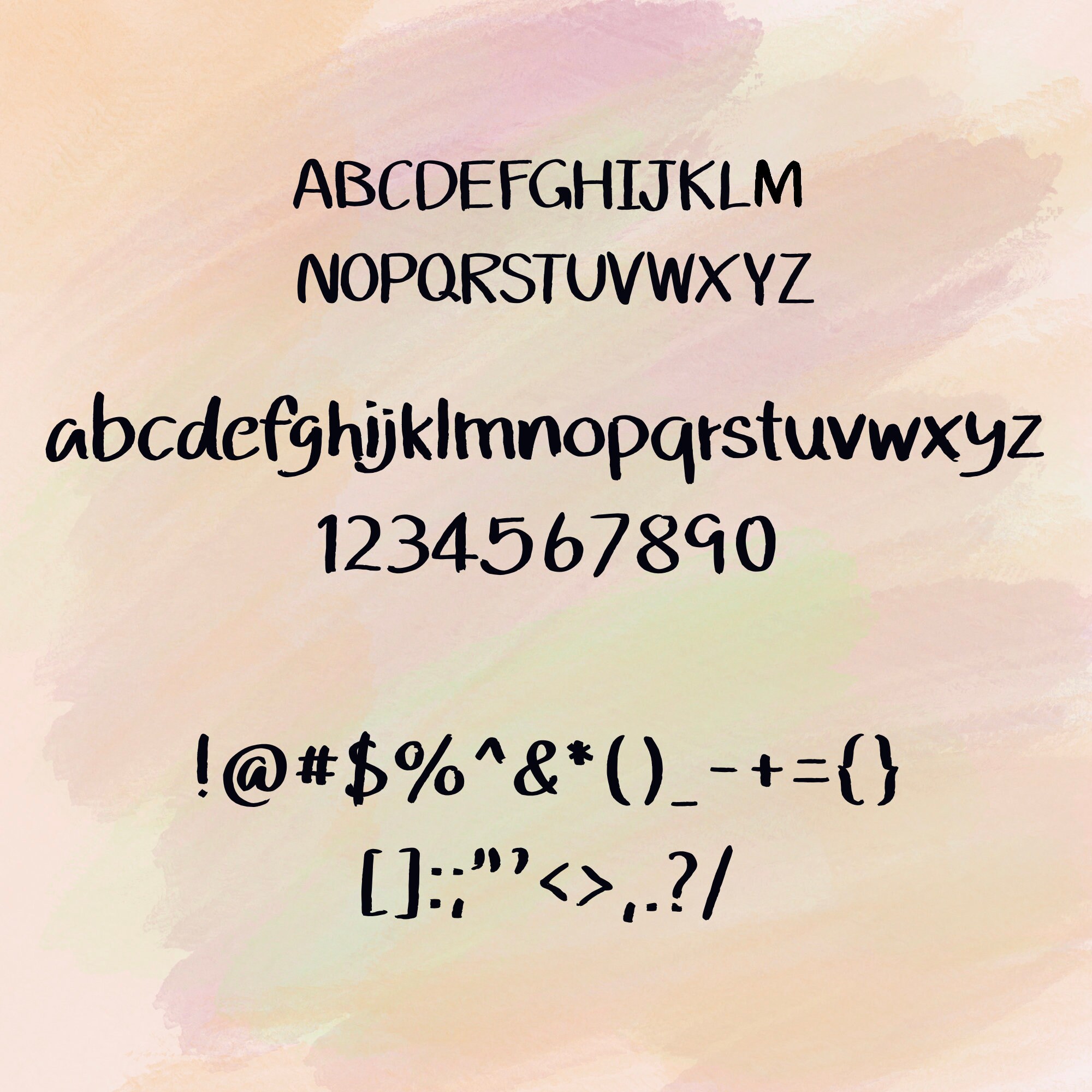 Pickle Font Modern Print Handwriting Font Fun Font Font for - Etsy