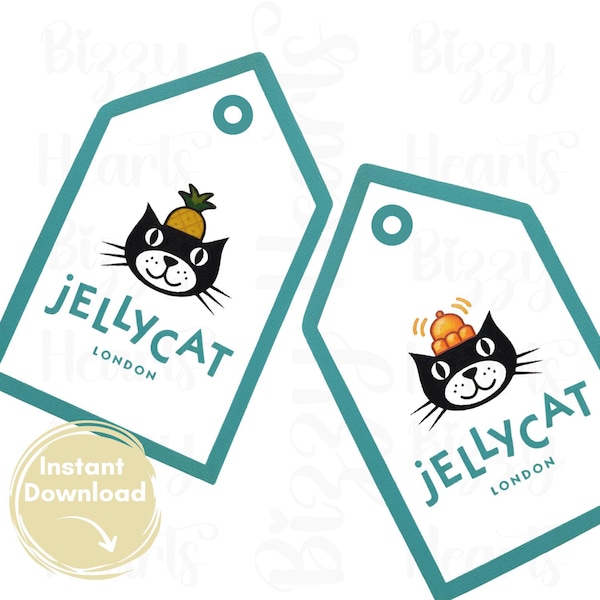 Jellycat Tags - Etsy UK