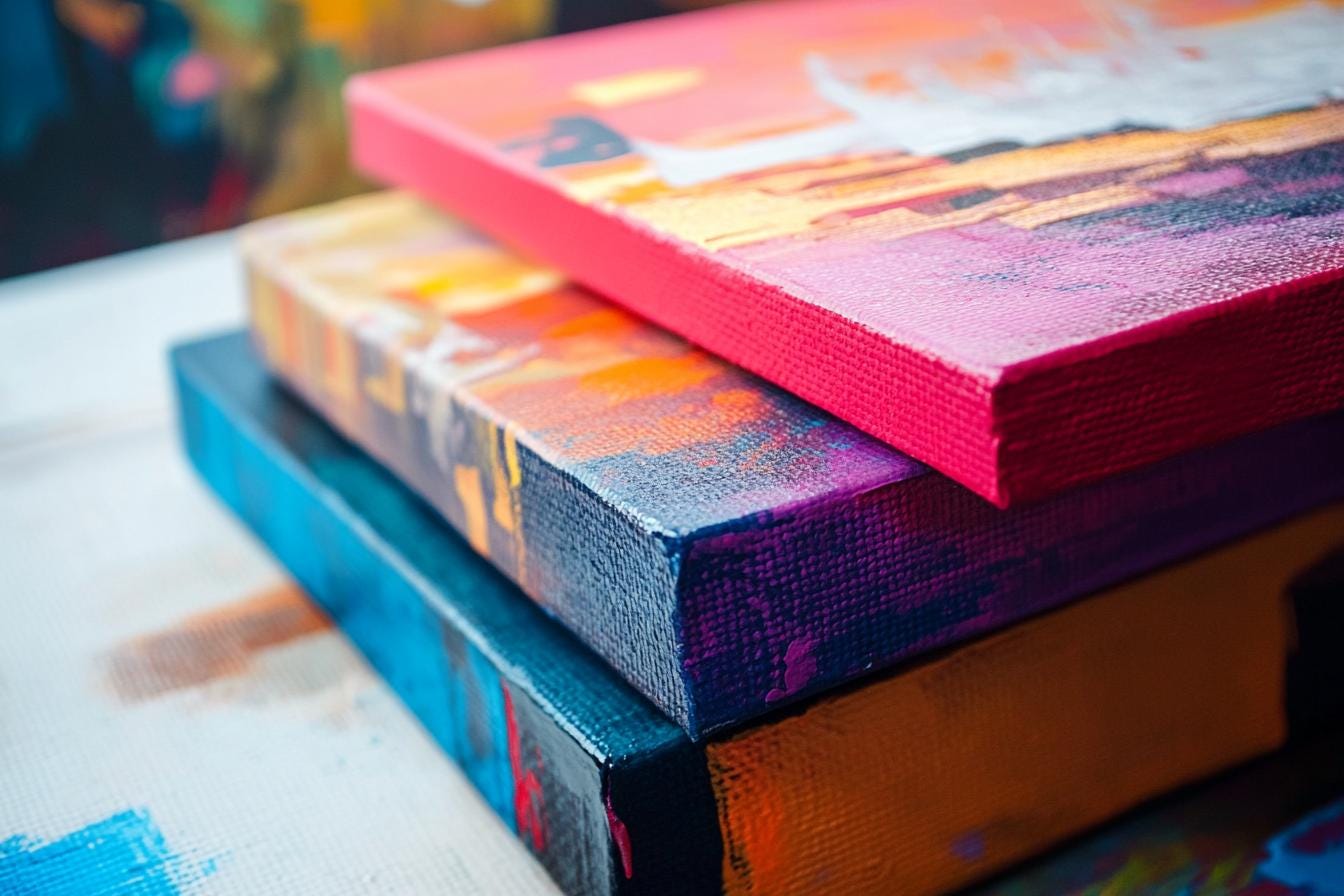 Ladies by Vera Medici, grande toile d'art mural XXL, art mural XXL ...