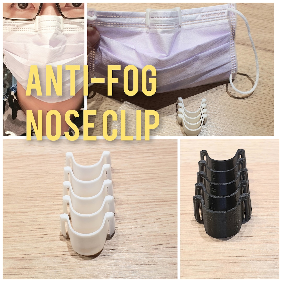 1x Anti-fog Face Mask Nose Clip Masks Clips for Glasses 3d Printed ...