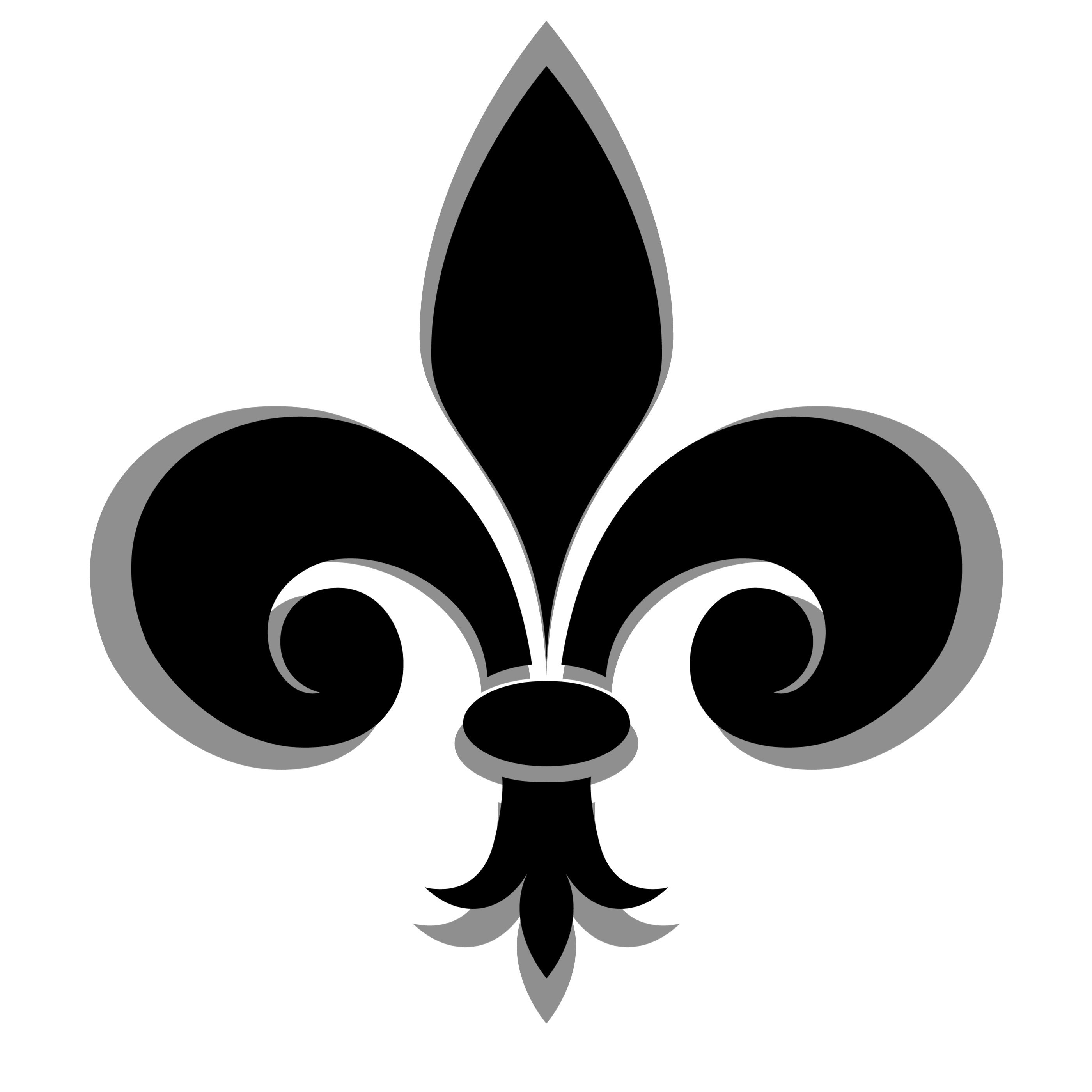 Saints Fleur Svg, Saints Fleur Png, Vector Decal, Svg Files, Cricut ...