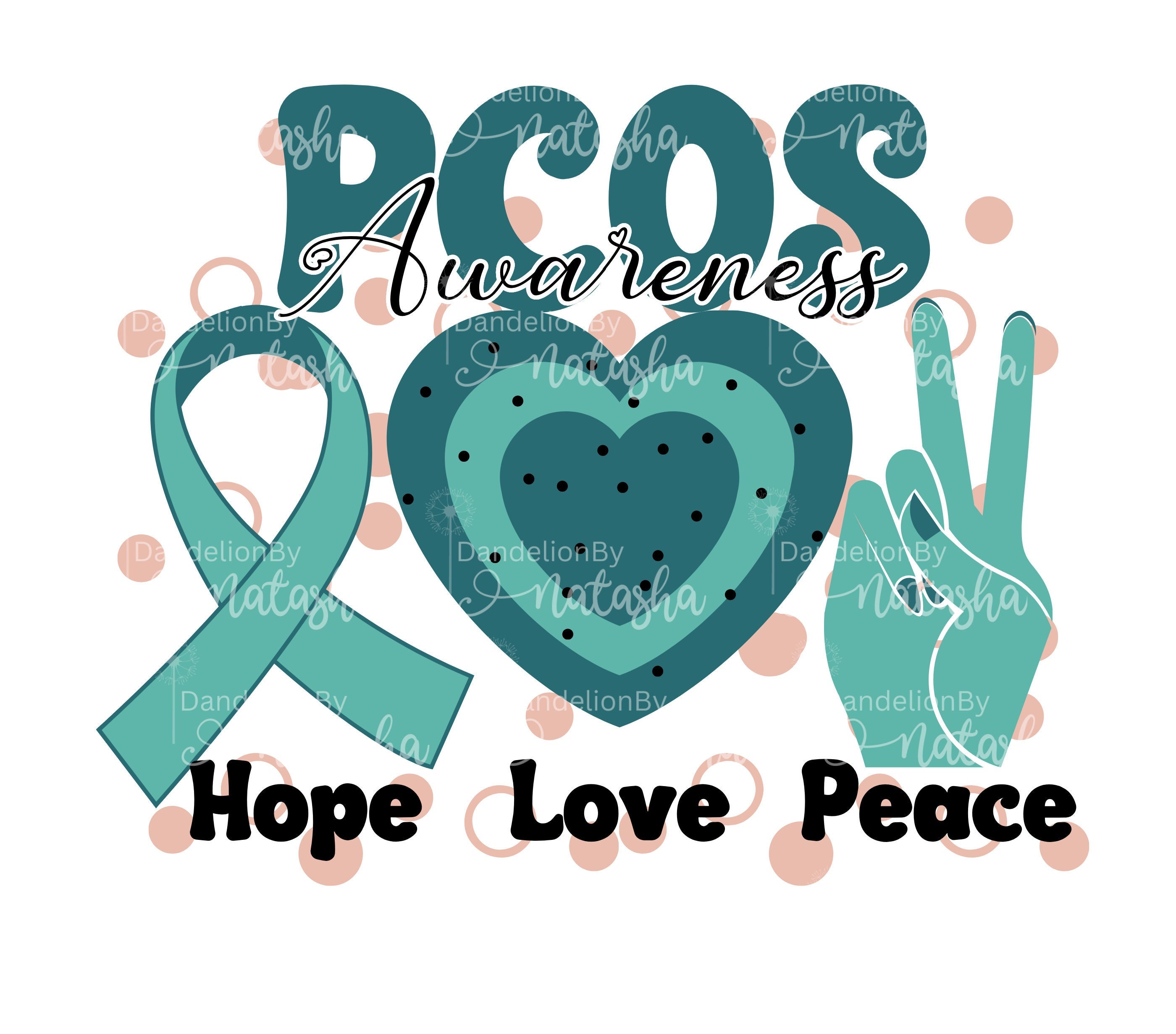 Pcos Awareness Month Bundle SVG , Queen Pcos SVG, Pcos PNG, Awareness ...