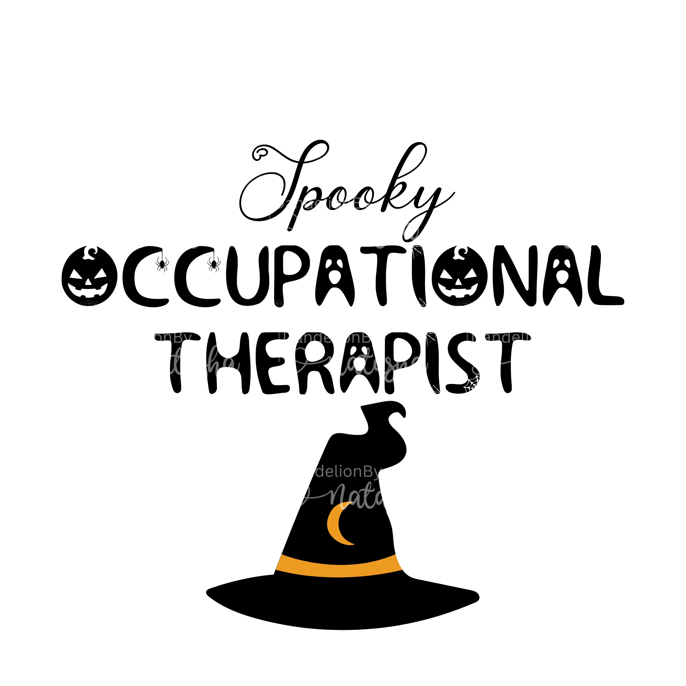 Occupational Therapy SVG/PNG Bundle, Halloween Png/svg, Designs ...