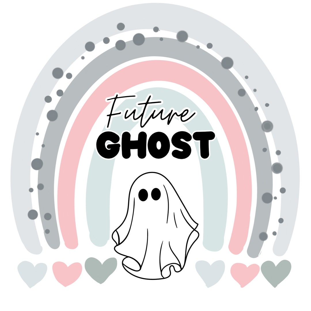 Future Ghost |PNG SVG| Future Ghost Svg, Ghost Flowers Png, Cut File ...
