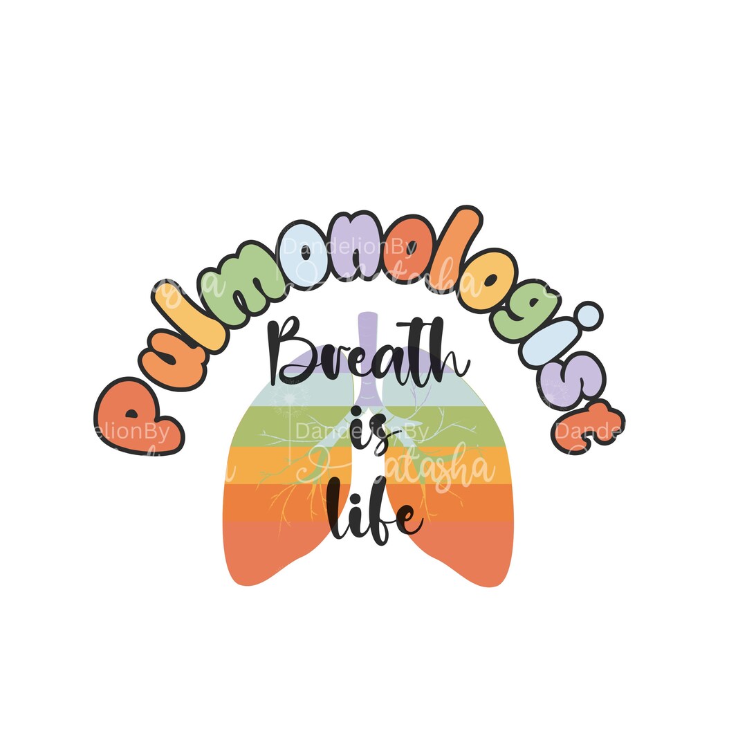 Pulmonologist Sublimation PNG Design, Pulmonology, Respiratory ...