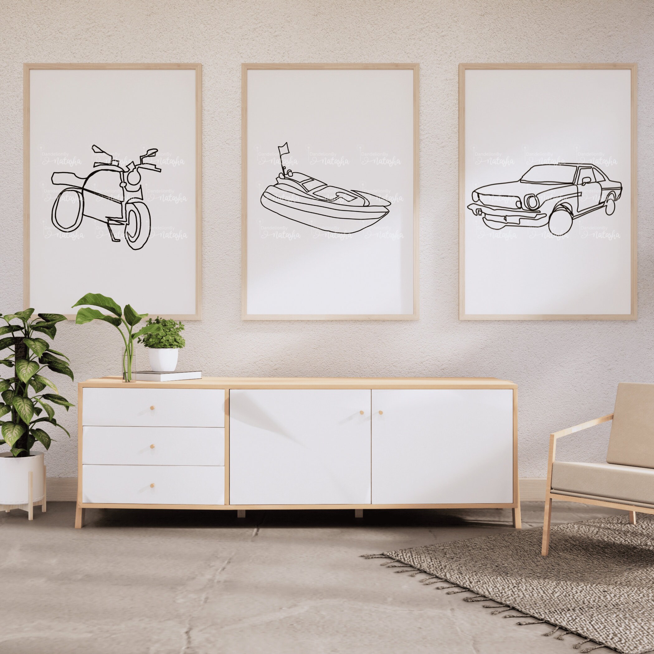 One Line Continuous Line Art Print Single Line Drawing Minimalist Line ...