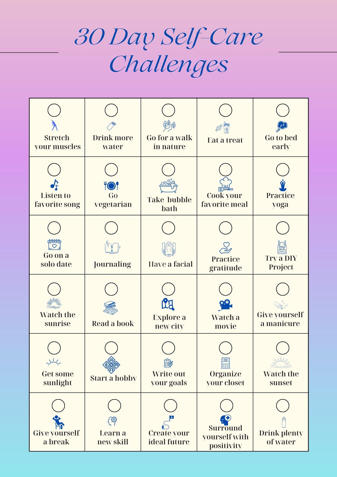 30 Day Challenge - Etsy