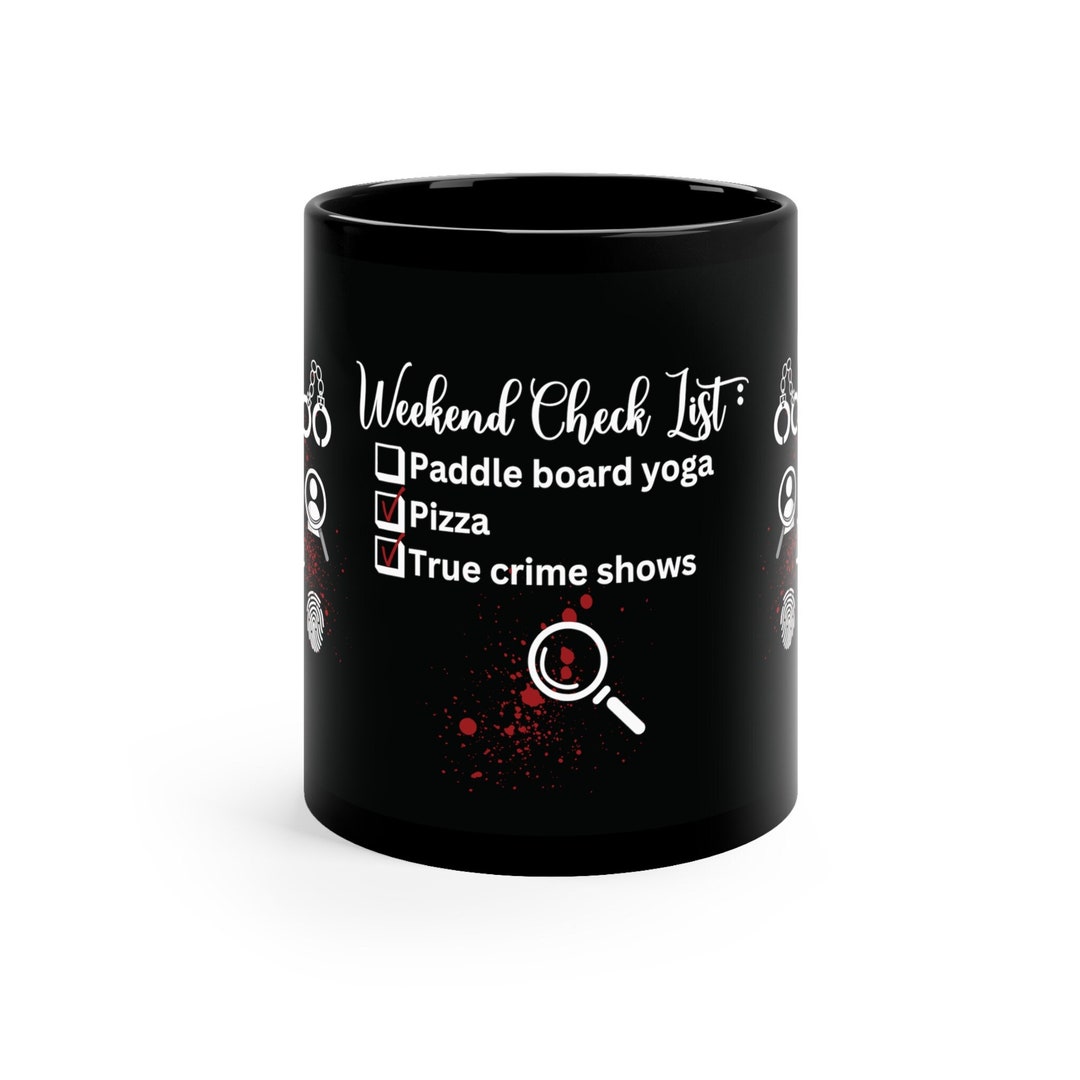 True Crime Junkie Coffee Mug, True Crime Mug, True Crime Gifts, True ...