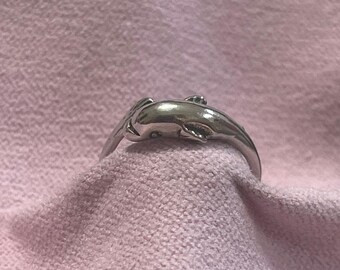 Dolphin Toe Ring - Etsy