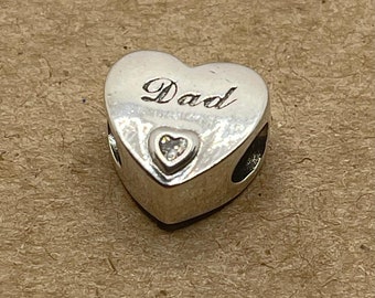 Pandora Dad Charm - Etsy