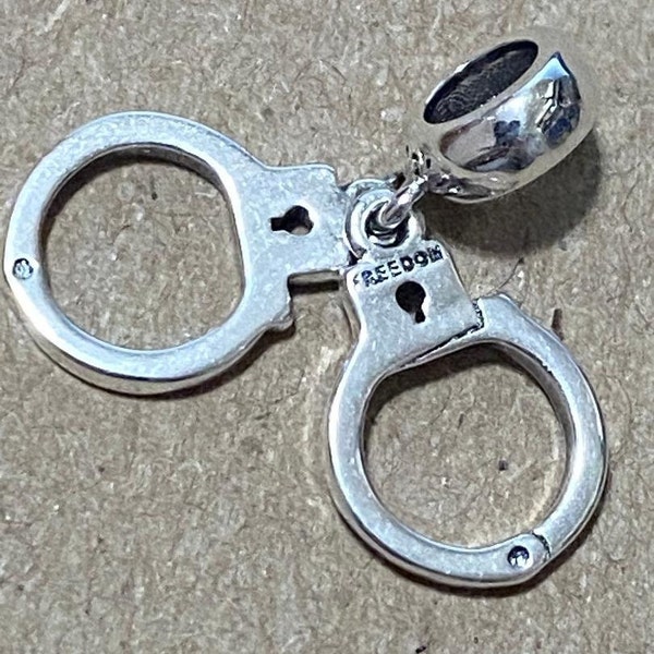 Handcuff Charm - Etsy