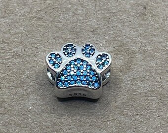 Pandora Dog Paw Charm | Etsy