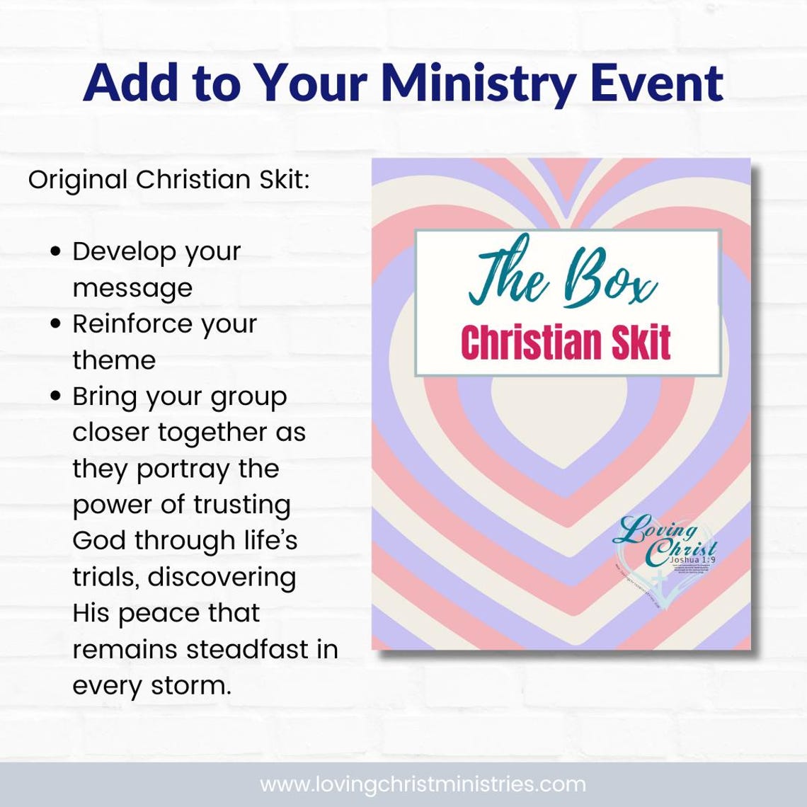 The Box Christian Skit | Women's Ministry | Church Activities | Retreat ...